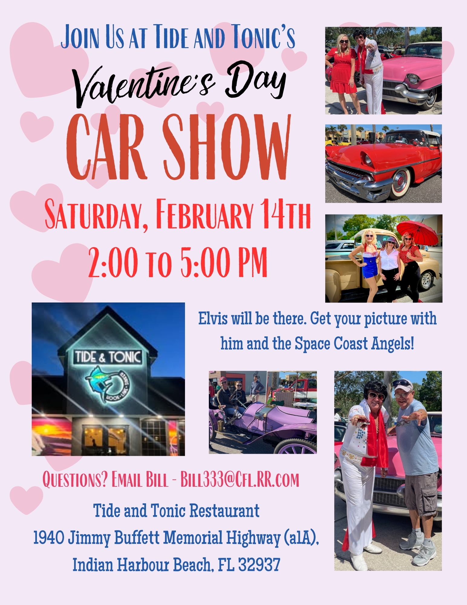 Tide and Tonic - Valentine's Day Car Show / February 14, 2026 / Space ...